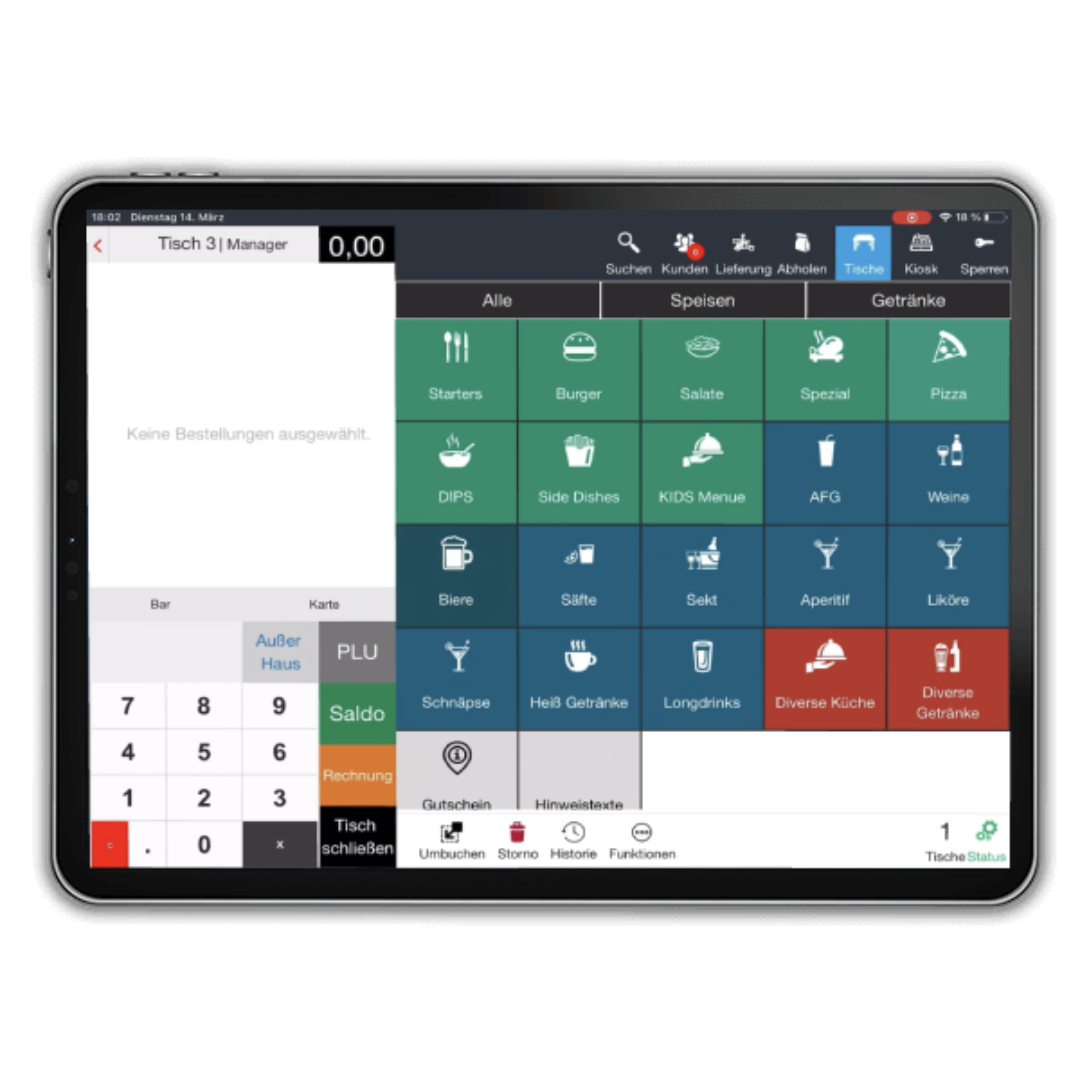 iPad Kassensysteme - kh.pos